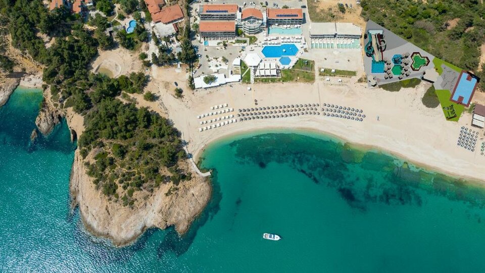 Hotel Blue Dream Palace 5* | Trypiti beach hoteli letovanje 2025| Club ...